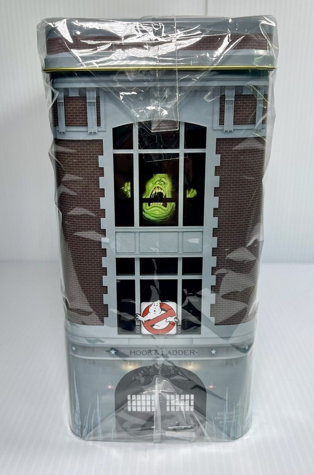 Ghostbuster Frozen Empire Firehouse Popcorn Tin NEW IN HAND | eBay