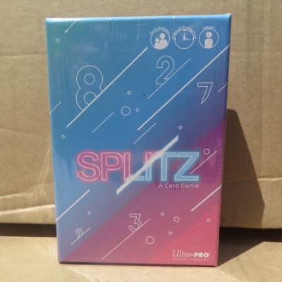 SPLITZ: A CARD GAME — Ultra Pro (2-4 Players, Ages 7+) Brand NEW Sealed ...
