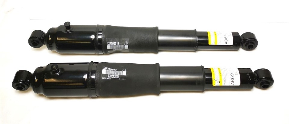 TWO GM 23276087 Rear Air Ride Shock Absorber 15-17 Suburban Yukon Tahoe ...
