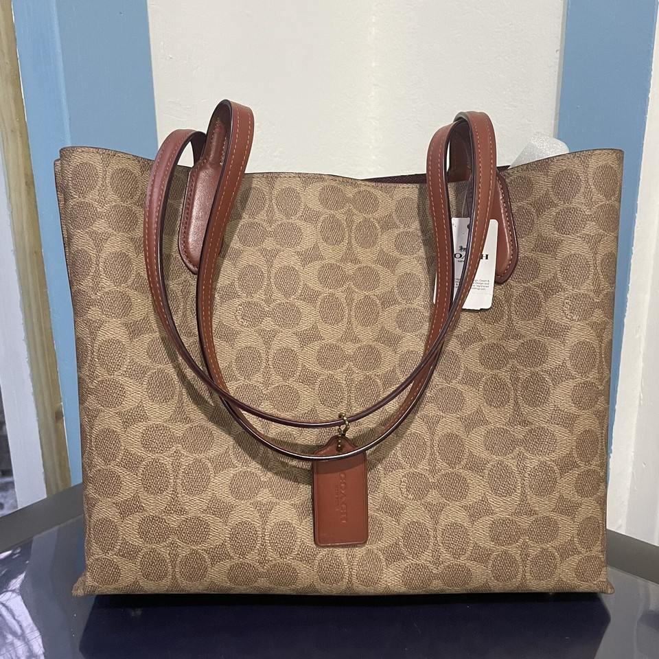 Coach Signature Willow Tote C0693 Dustbag included Brand New | eBay