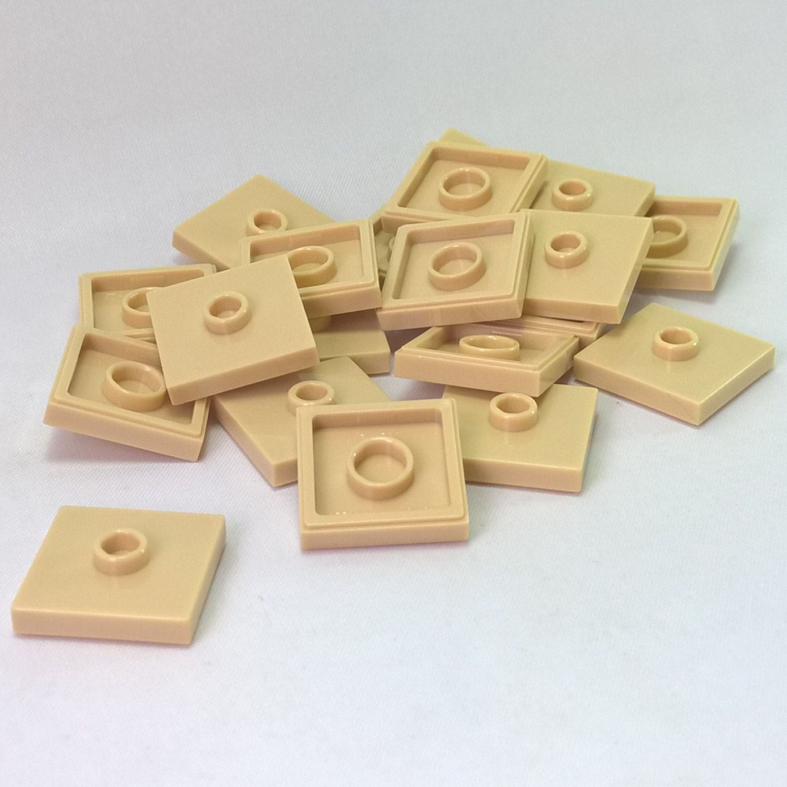 20 NEW LEGO Plate, Modified 2 x 2 with Groove and 1 Stud in Center ...