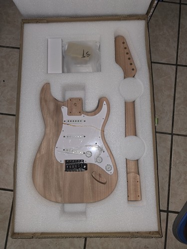 StewMac S-Style Tele DIY Build Your Own Electric Guitar Kit | eBay
