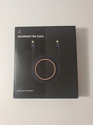 Maxonar Tb4 Cable 6.6ft With 40 Gbps Data Sync | eBay