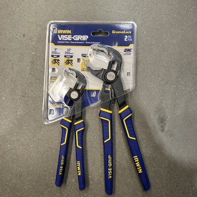 IRWIN Groovelock Pliers Set, 2-Piece, Vise-Grip (1763390) | eBay
