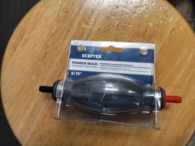 SCEPTER 10542 EPA/CARB Primer Bulb-5/16" Hose Barbs | eBay