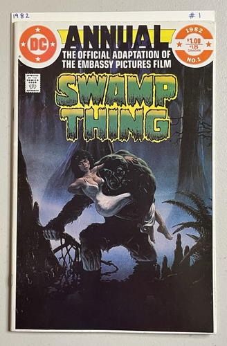 Swamp Thing Annual #1 – Official 1982 Movie Adaptation 1-Shot - Boarded ...