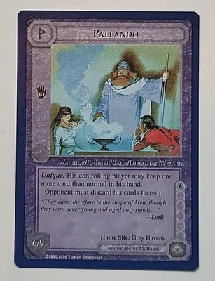 MIDDLE-EARTH CCG MECCG PALLANDO THE WIZARDS UNLIMITED METW TWUL FIXED ...