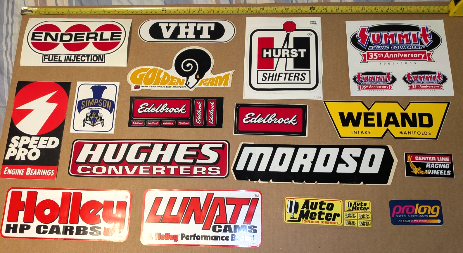 Lot of 20+ Classic Racing Decals Stickers Nascar NHRA Hot Rod Gasser ...