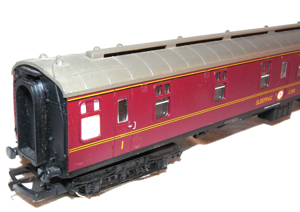 ⭐ Hornby R4134A BR Maroon Mk1 Sleeper Car Coach M2003 VGC OO Gauge 00 ...