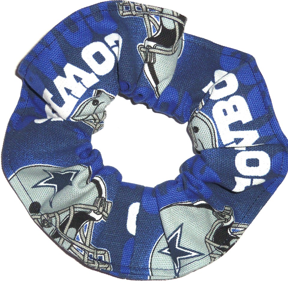 NFL Football Team Fabric Hair Scrunchie or 2 Mini Scrunchies Pick Your ...