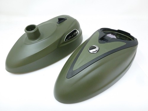 DYE ROTOR V3 TOP & BOTTOM SHELL KIT PAINTBALL LOADER HOPPER OD GREEN ...