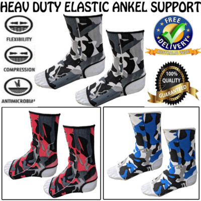 GLADIATOR Foot Support Brace Guard Breathable 1 Pair Ankle Protection ...