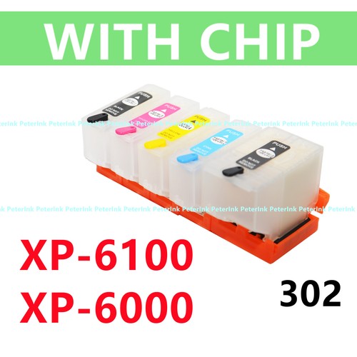 Epson T302 302 XL Empty Refillable Ink Cartridge | For Epson XP-6000 XP ...