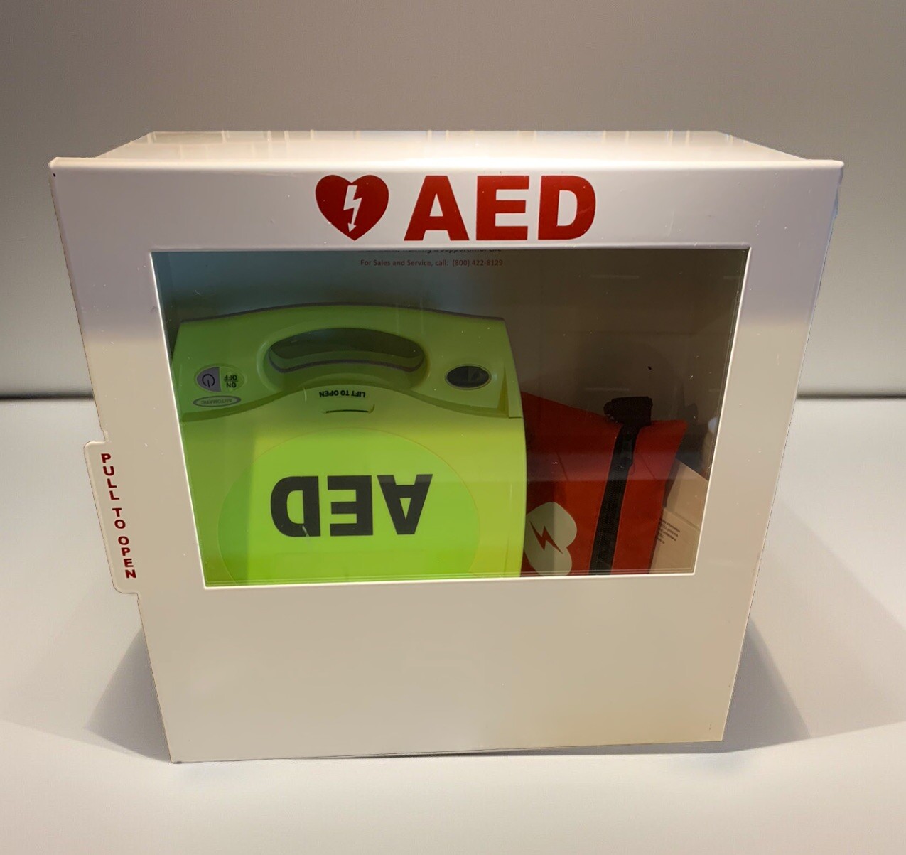 Zoll AED Plus IP55 Defibrillator Fully Automatic with AED Mounting Box ...