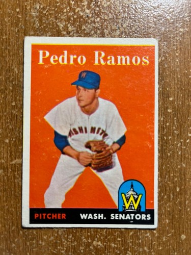 1958 Topps Pedro Ramos #331 VG | eBay