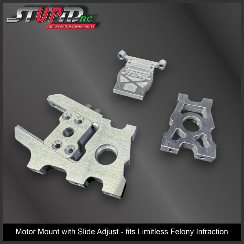 Stupid RC Arrma Limitless / Infraction / Felony Slide Adj. Motor Mount ...