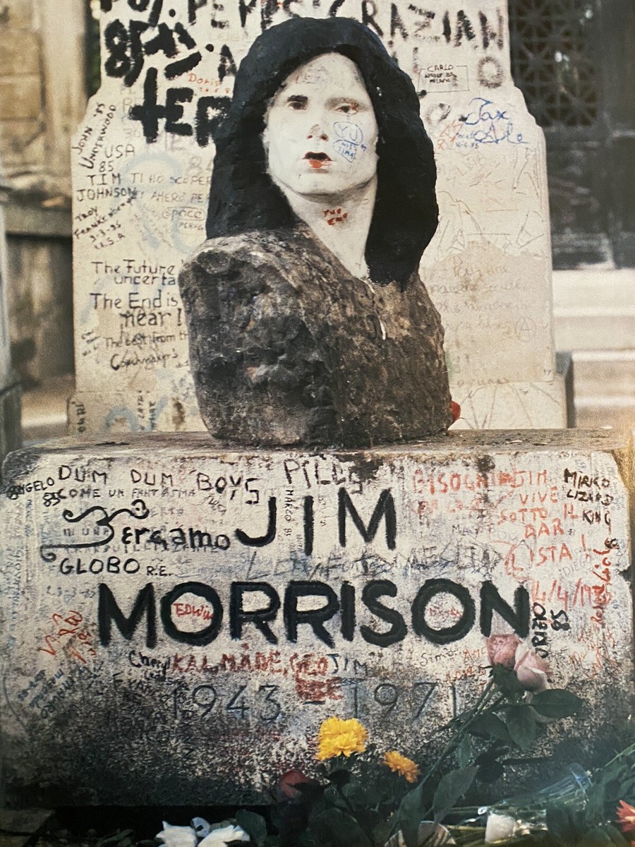 Jim Morrison Grave Map
