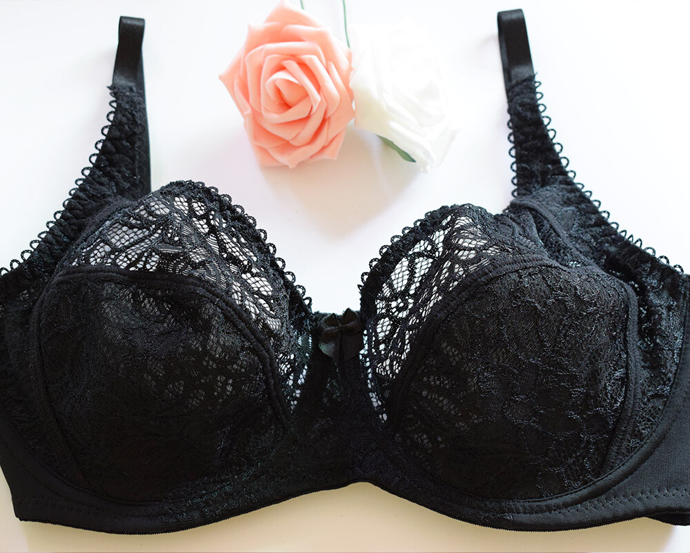 Unlined Sissy Mens Bras Transgender Lingerie Underwire Lace Bra Unisex ...