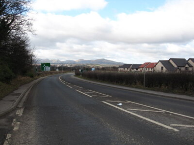 Photo 6x4 The A68 approaching Dalkeith Dalkeith/NT3467 Near Kippilaw ...