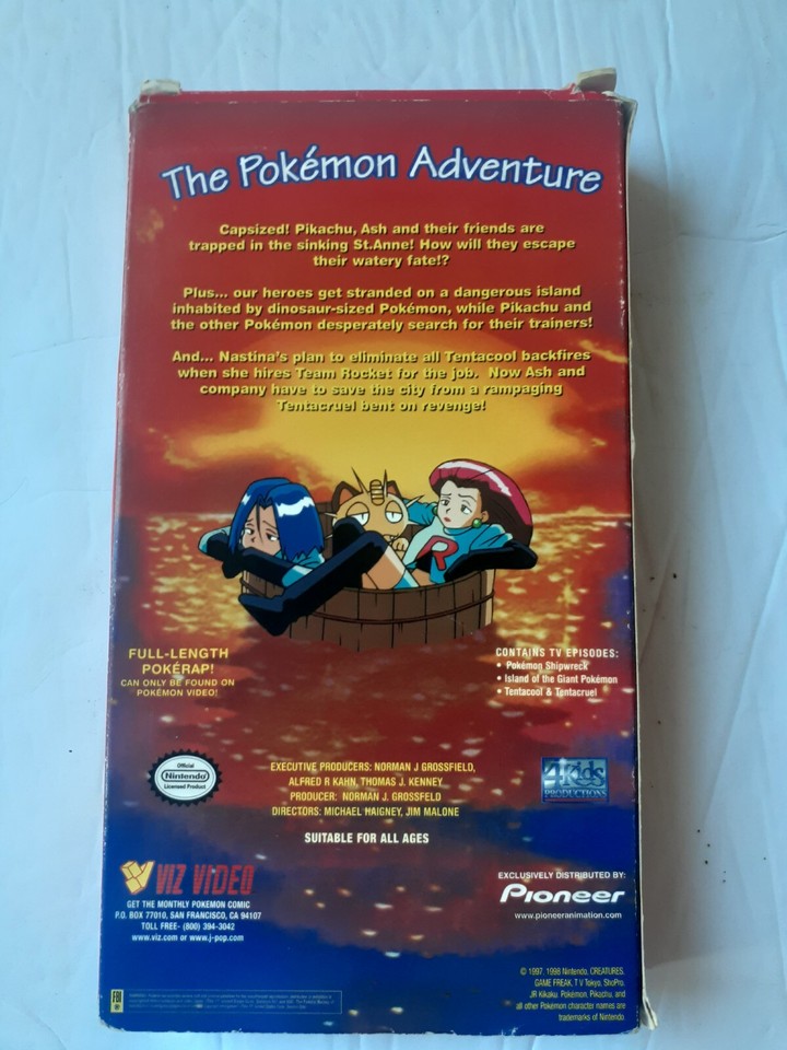 Pokemon Vol. 6: Seaside Pikachu (VHS, 1999) Cartoons 13023023338| eBay