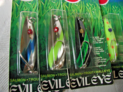 Spoons - Red Eye Evil Eye Trolling Spoons