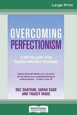 Overcoming Perfectionism (16pt Large Print Edition) by Sarah Egan ...