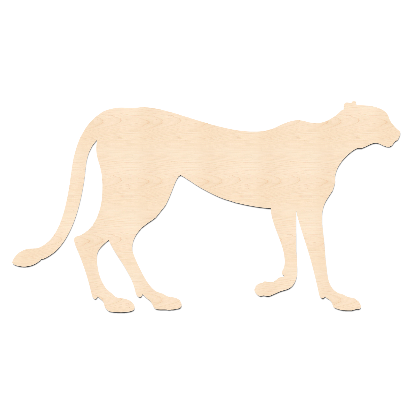 Cheetah Shape-Wooden Cheetah Cutout | eBay