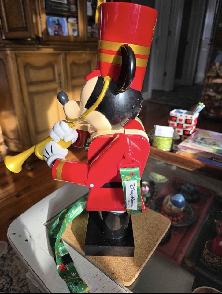 Christmas Mickey Mouse Toy Soldier Popcorn Bucket 2023 Nutcracker ...