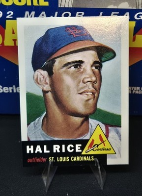 1991 Topps Archives 1953 #93 Hal Rice St. Louis Cardinals Baseball Card ...