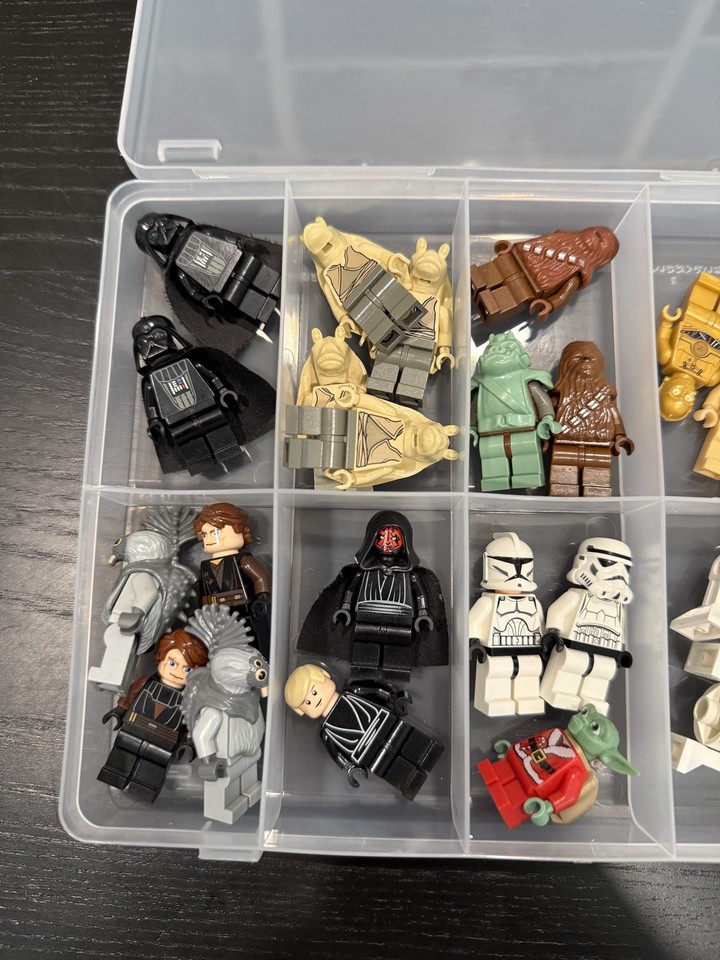 Lego Star Wars Lot Of 27 Minifigures Clones Anakin Darth Vader Luke ...