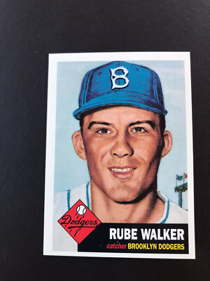 1995 TOPPS ARCHIVES - BROOKLYN DODGERS - RUBE WALKER - # 47 OF 165 | eBay