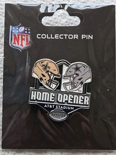 New Orleans Saints Dallas Cowboys GAME DAY PIN 9/15/24 AT&T Stadium ...
