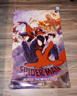 Spider-Man Across The Spiderverse AMC 22x35 Movie Poster 2023 | eBay