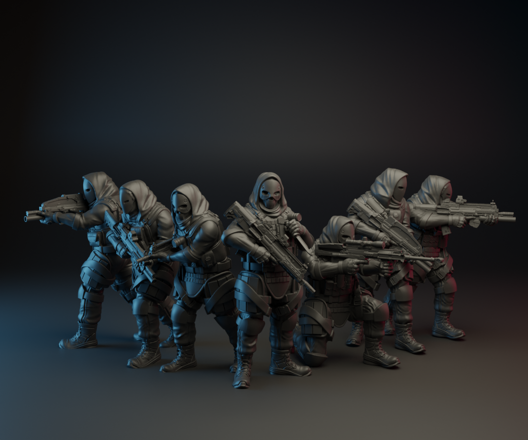Hades Operators | 7 Miniatures | | eBay