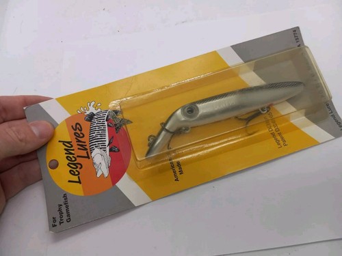 New Legend Lures Co. Musky Sortie Black Silver Crankbait Trolling ...