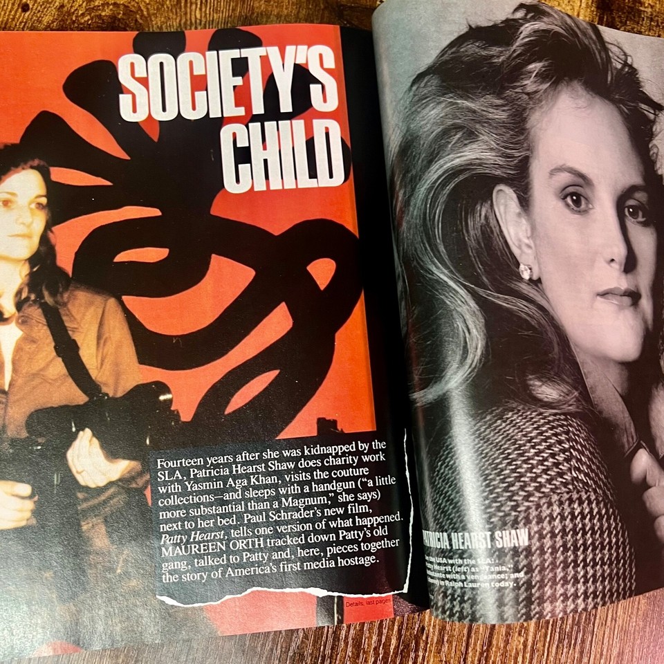 Vintage Vogue 80s July 1988 Magazine SUSAN MINER Photography BY RICHARD ...