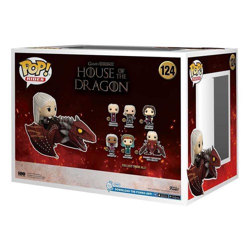 Funko Pop! Rides Deluxe: House of the Dragon - Rhaenys Targaryen with ...