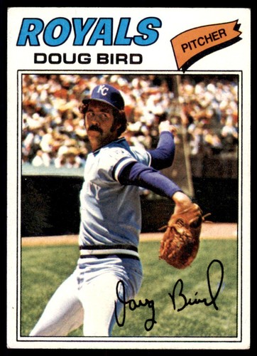 1977 TOPPS DOUG BIRD KANSAS CITY ROYALS #556 | eBay