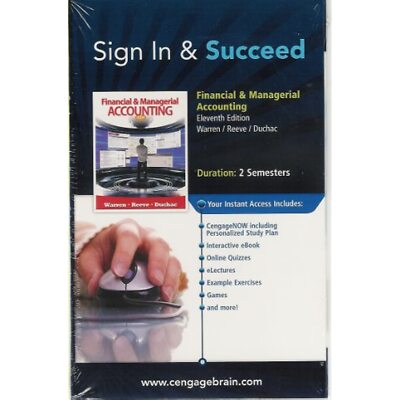 Sign In & Succeed ACCESS CARD for Warren's Financial & Managerial ...