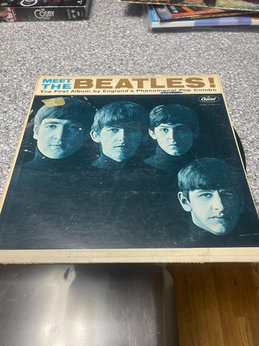 Meet The Beatles Capitol LP Record Vintage High Fidelity Pop First ...