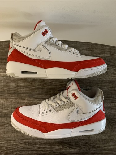 Size 11 - Air Jordan 3 Retro Tinker Air Max 1 2019 Red White Black Grey ...