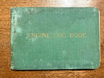 Engine Log Book, Piper Cub, Lycoming O145, From 1952, N30212 | eBay