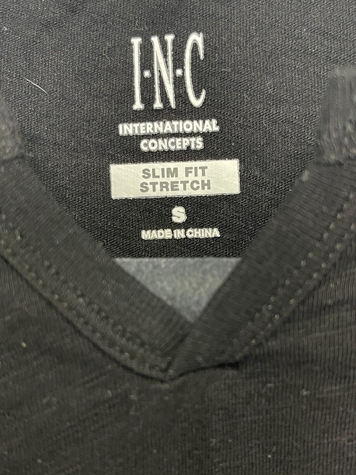 INC International Concepts I.N.C. Men's Soft Touch Split-Neck T-Shirt ...