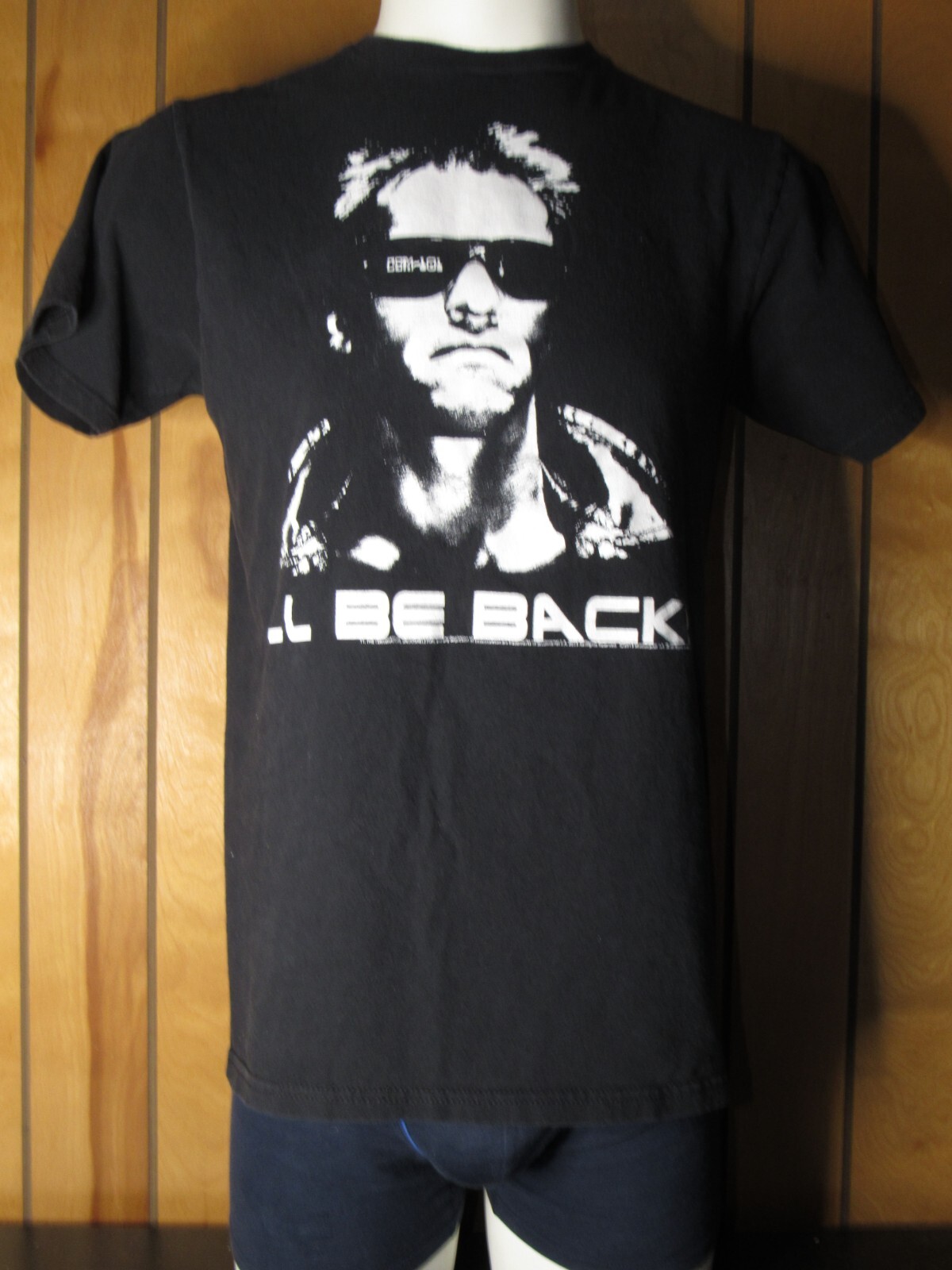 2015 The Terminator I'll Be Back T-Shirt - Black - La… - Gem