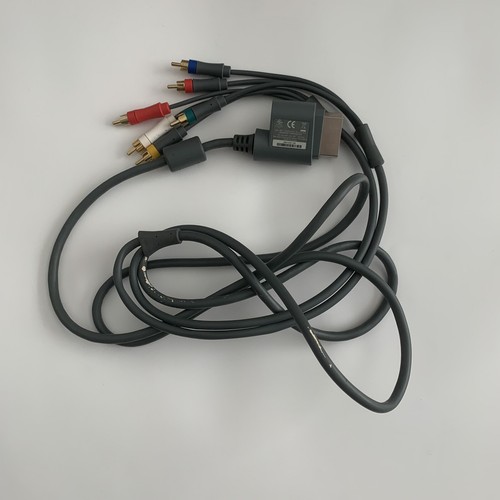 Genuine Microsoft Xbox 360 Component HD AV Cable Composite RCA HDTV ...