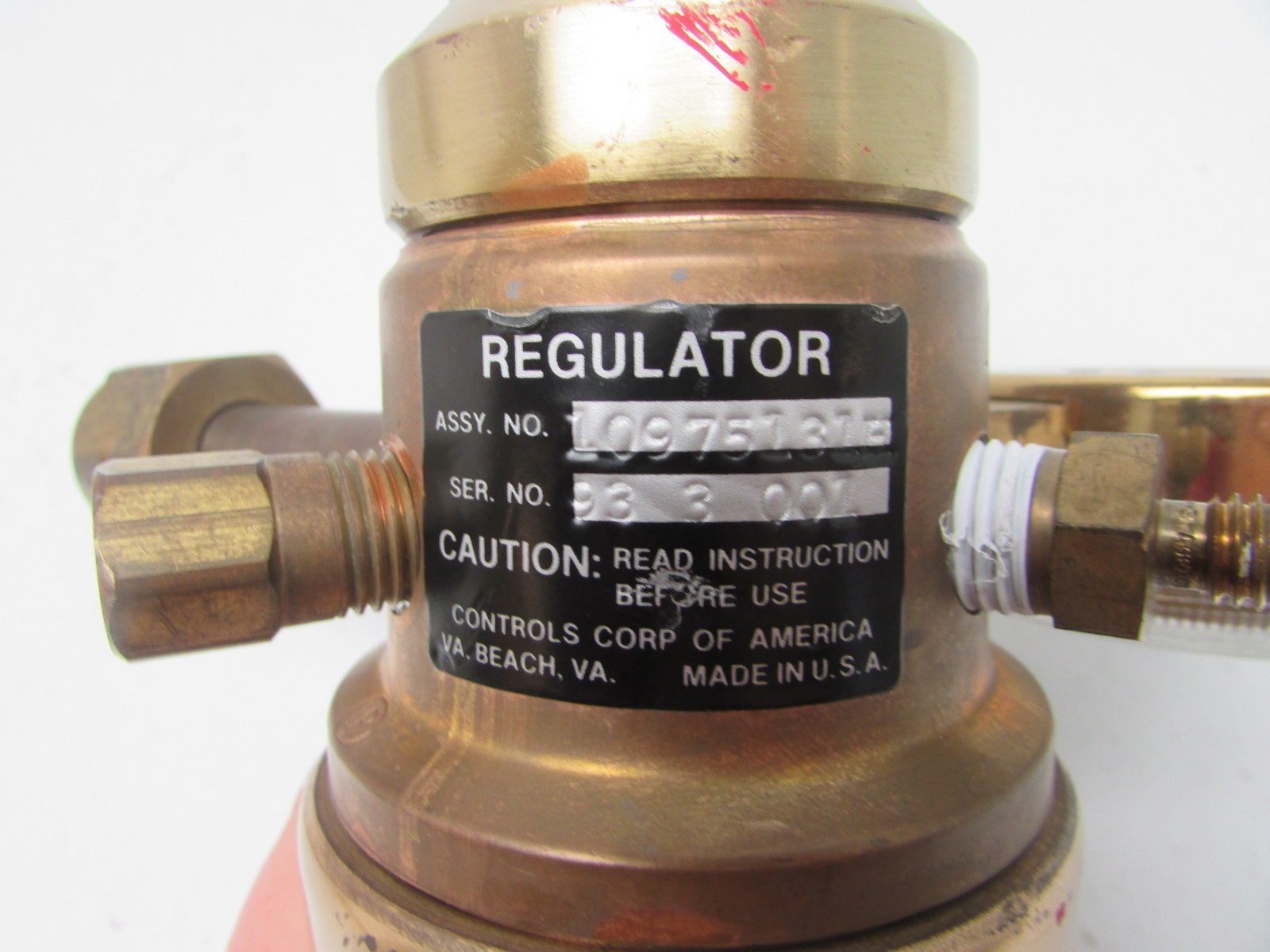 Concoa/Alltech Gas Regulator 100 Series 0-200 PSI and 0-4000 PSI | eBay