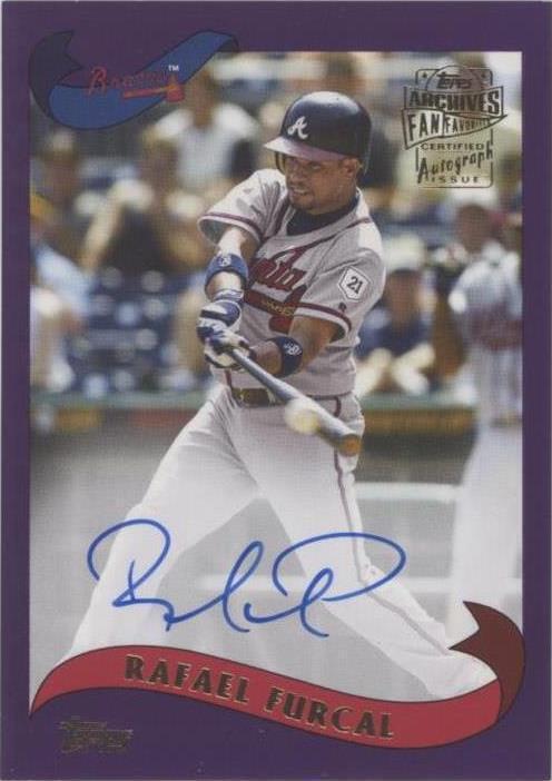 2020 Topps Archives - Fan Favorites Autographs Rafael Furcal #FFA-RF ...