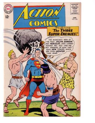 ACTION COMICS #320 1965-SUPERMAN-HERCULES-SAMSON--DC FN/VF | eBay