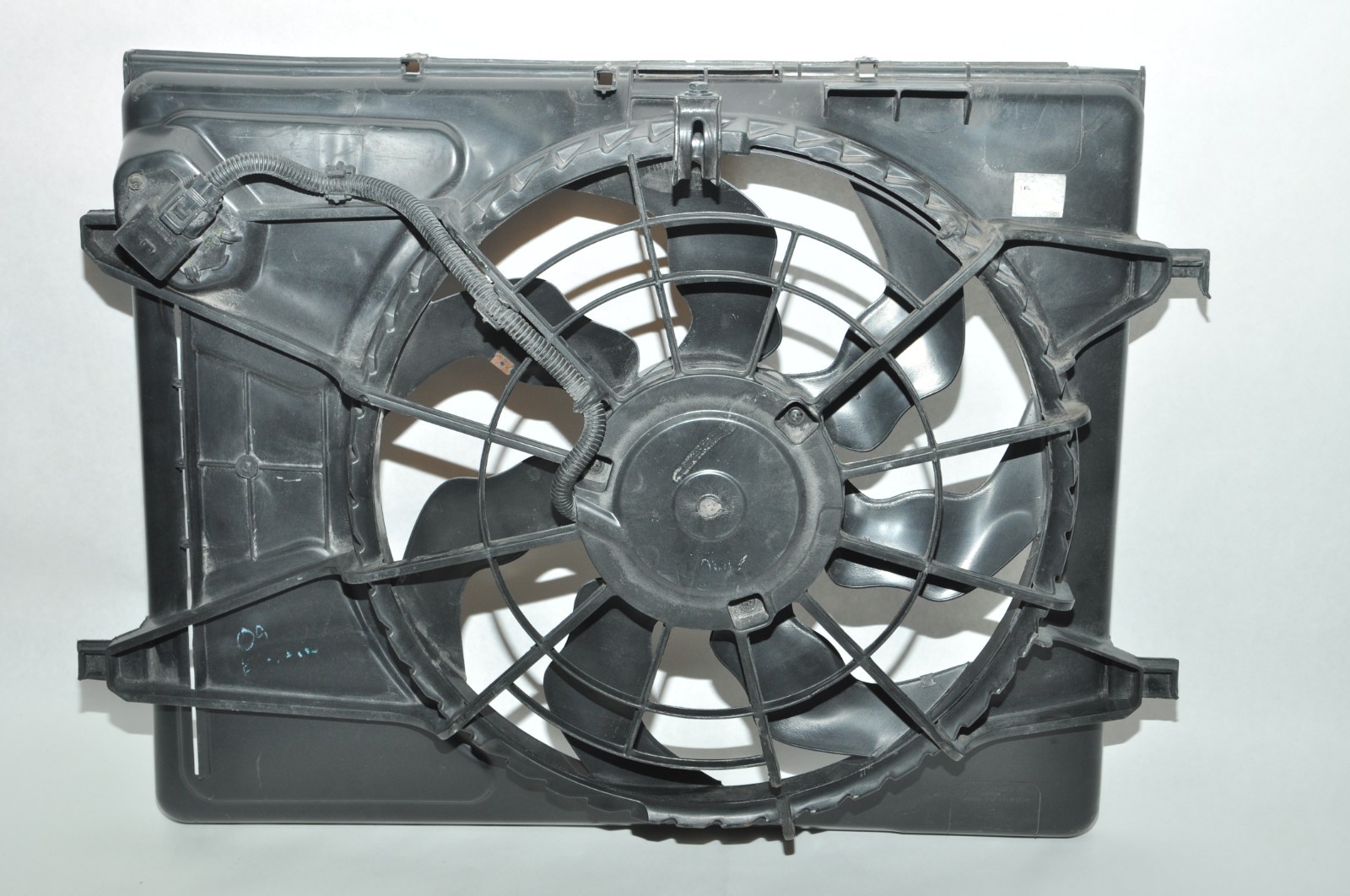 09 Elantra Radiator Motor Cooling Fan Assembly Condenser OEM 25380 ...