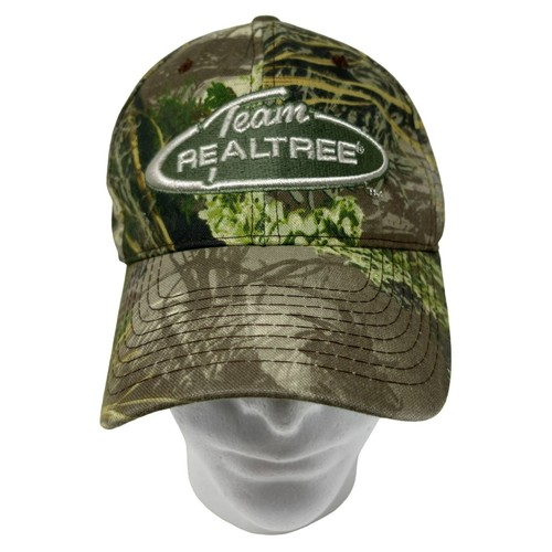 Team Realtree Classic Logo Deluxe AP Camo Cap Hat One Size | eBay